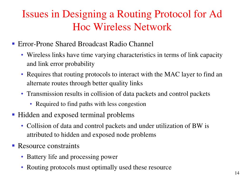 Ppt Routing Protocols For Ad Hoc Wireless Networks Powerpoint Presentation Id 4458438