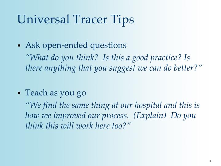 PPT - Tracer Methodology PowerPoint Presentation - ID:4459511
