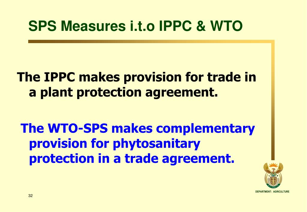 PPT - International Plant Protection Convention: New Revised Text ...