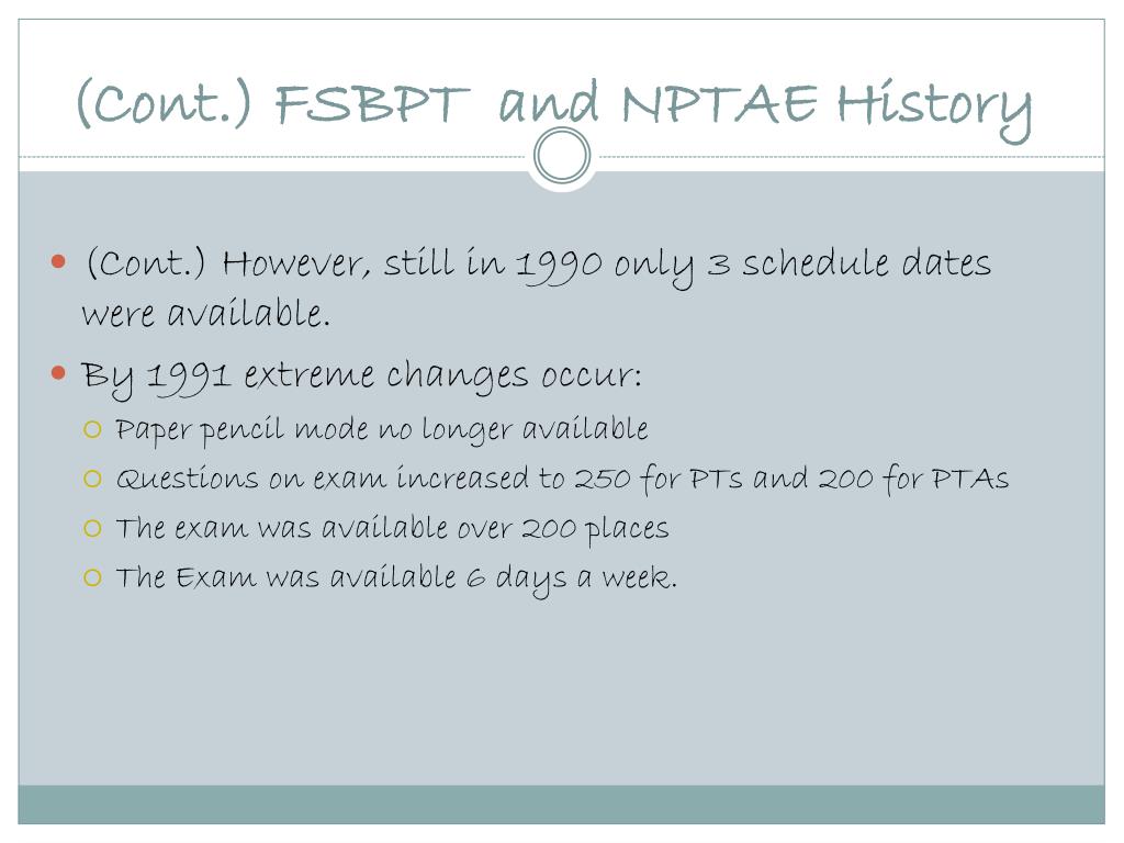PPT - Introduction of the NPTAE PowerPoint Presentation, free download ...