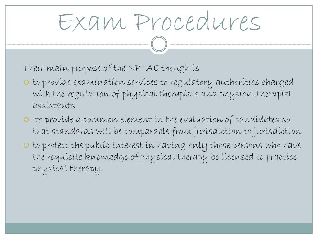 PPT - Introduction of the NPTAE PowerPoint Presentation, free download ...