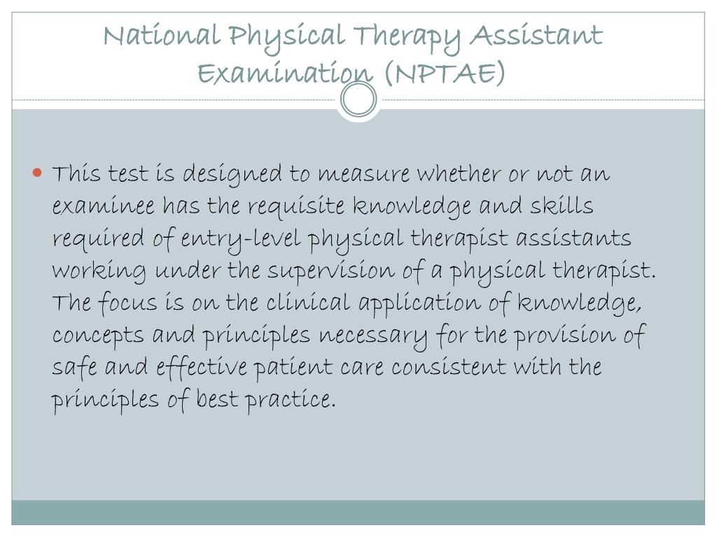PPT - Introduction of the NPTAE PowerPoint Presentation, free download ...