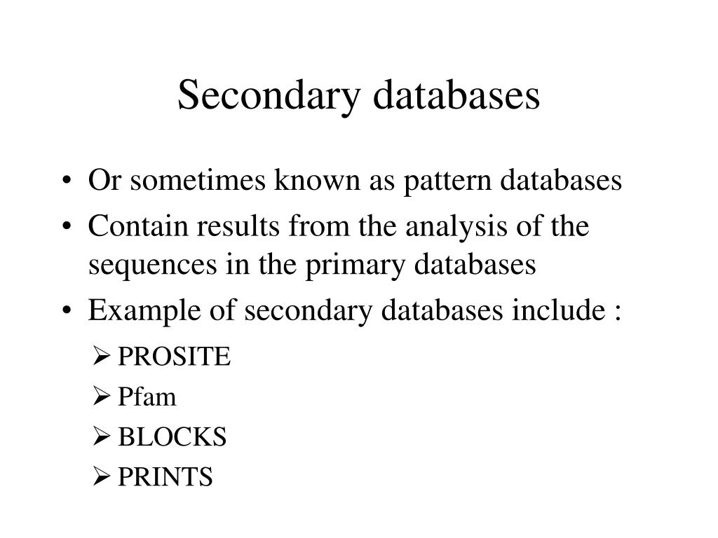 PPT - Biological Databases PowerPoint Presentation, free download - ID ... PPT - Biological Databases PowerPoint Presentation, free download - ID ...