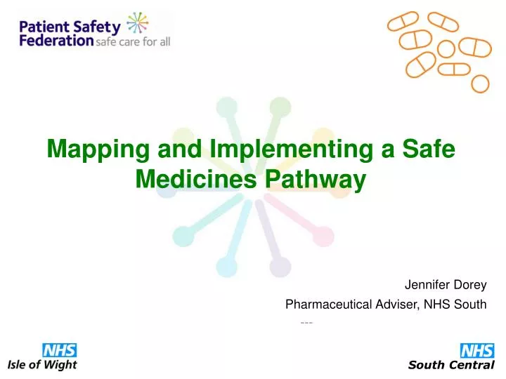 PPT - Mapping and Implementing a Safe Medicines Pathway PowerPoint ...