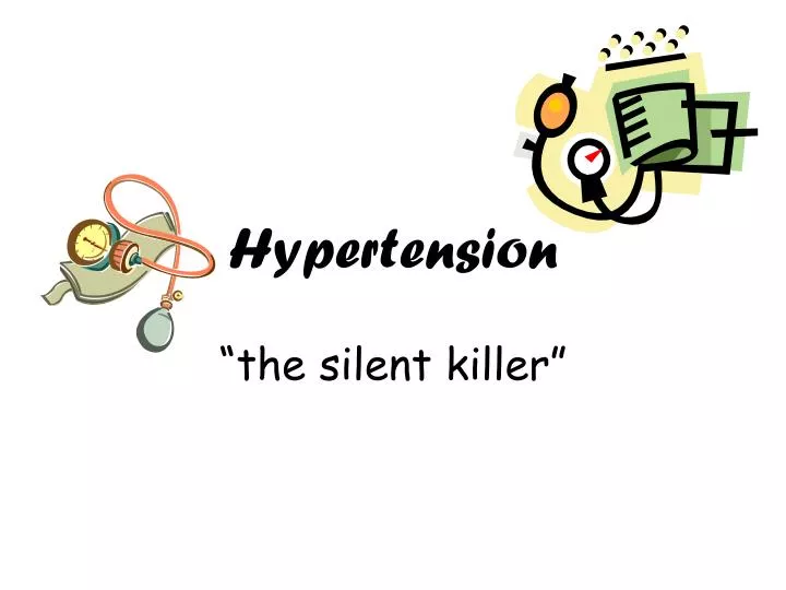 PPT - Hypertension PowerPoint Presentation, free download - ID:4462277