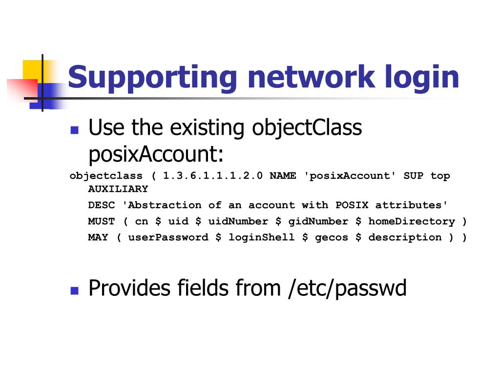 PPT - Network Directories and their Structure Lightweight Directory ...