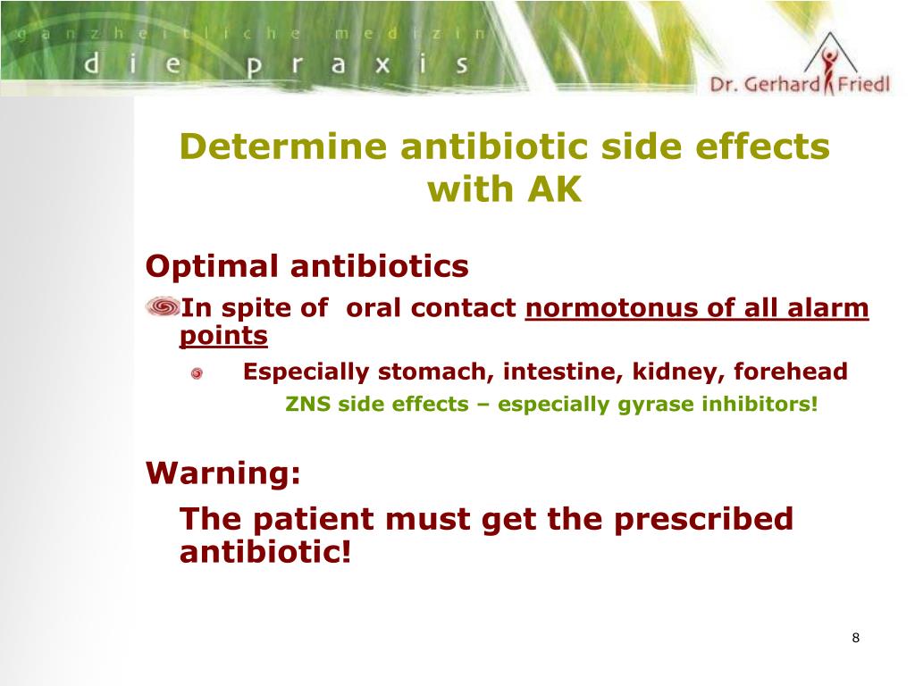 PPT - Diagnosis und Therapy of Subacute Infections with Applied ...