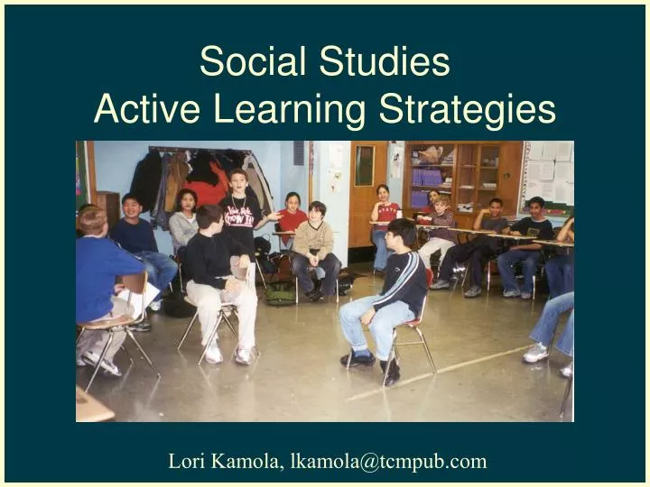 PPT - Social Studies Active Learning Strategies PowerPoint Presentation ...