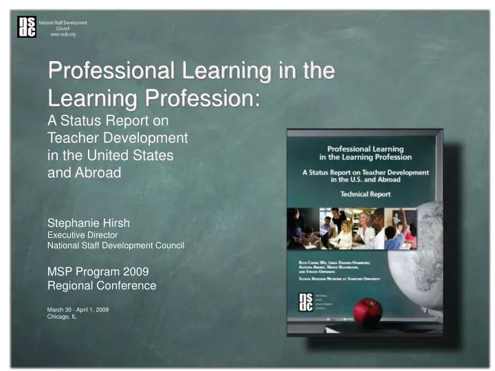 PPT - Professional Learning in the Learning Profession: A Status Report ...