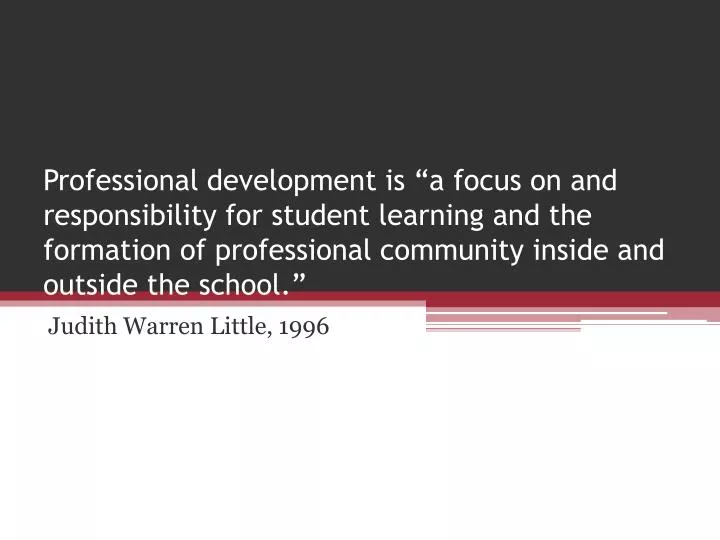 PPT - Judith Warren Little, 1996 PowerPoint Presentation, free download ...