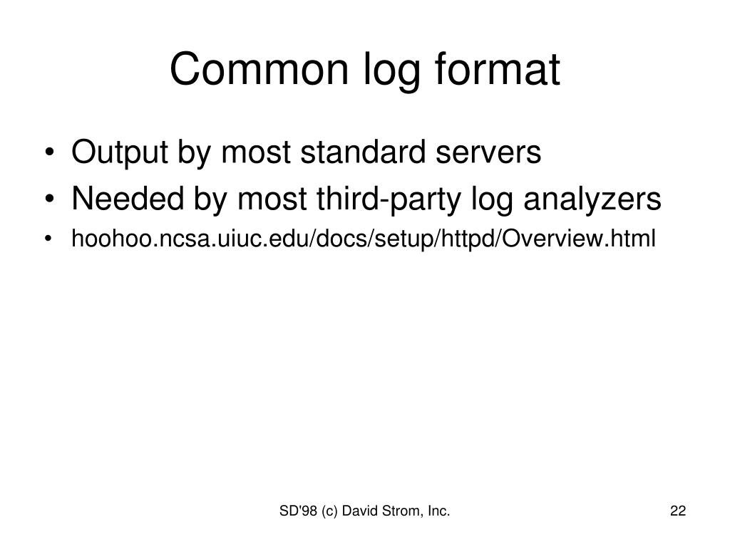 PPT Log Analysis And Intrusion Detection PowerPoint Presentation