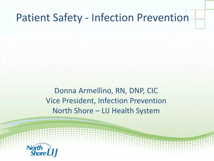 PPT - Patient Safety - Infection Prevention PowerPoint Presentation ...