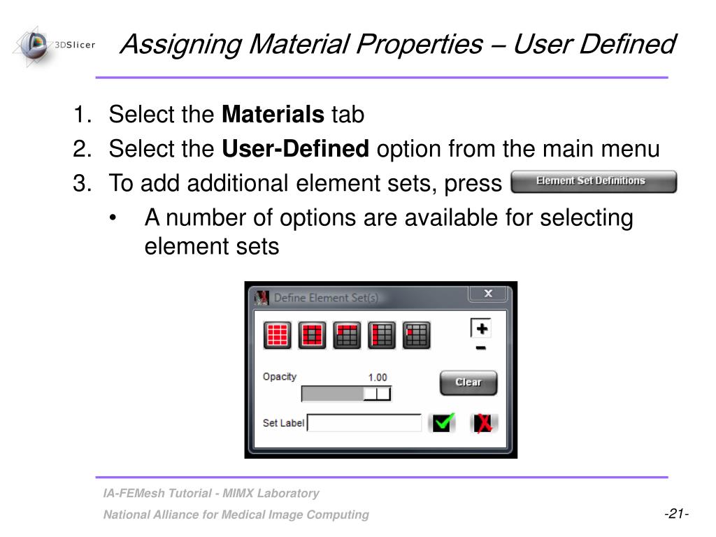 PPT - Slicer3 Training Tutorial IA-FEMesh v1.0 Proximal Phalanx Bone ...