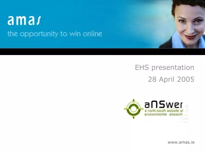 PPT - EHS presentation 28 April 2005 PowerPoint Presentation, free ...