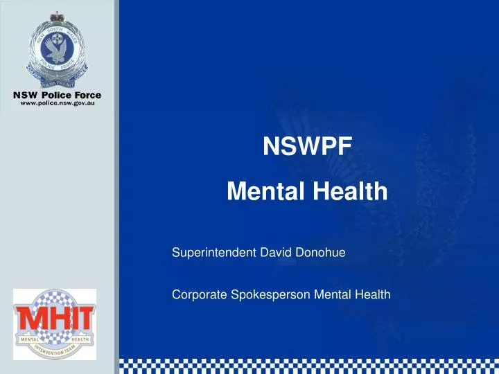 PPT - NSWPF Mental Health PowerPoint Presentation, free download - ID ...