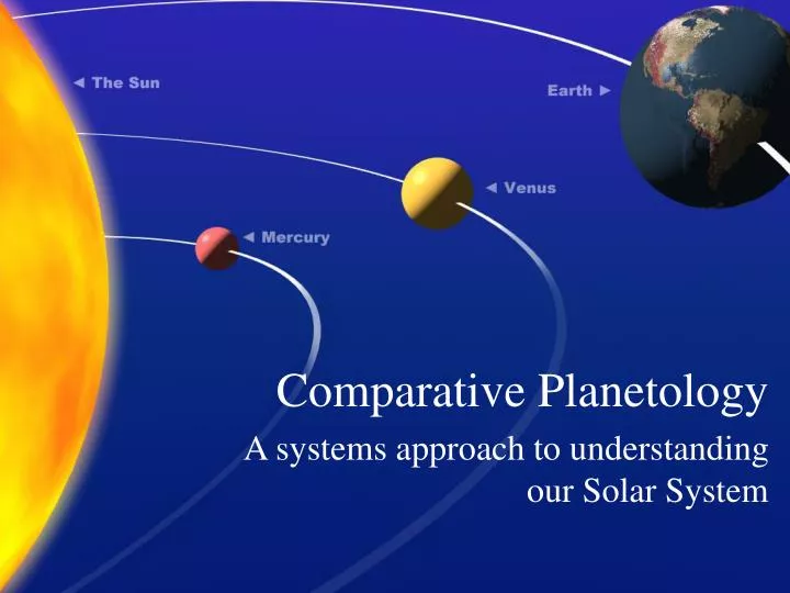 PPT - Comparative Planetology PowerPoint Presentation, free download ...