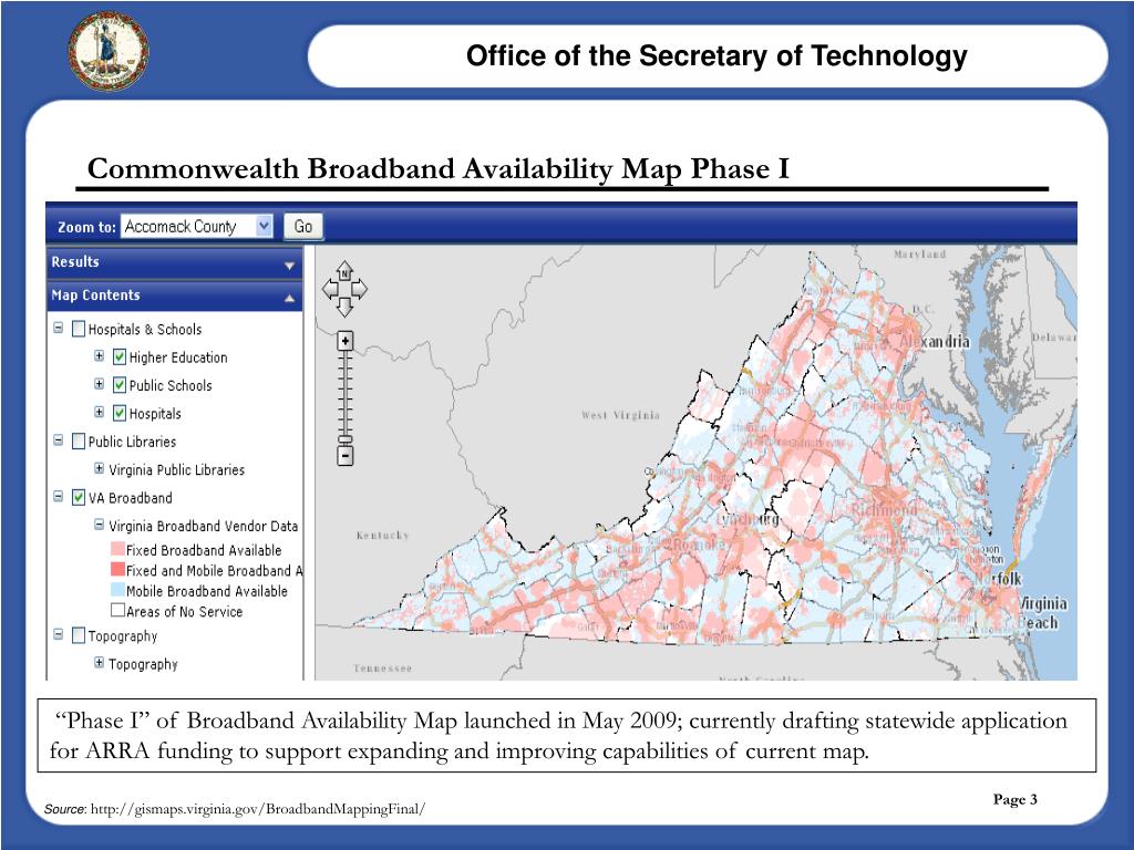 PPT - Broadband Stimulus – Virginia Style “Stimulus in the Commonwealth ...