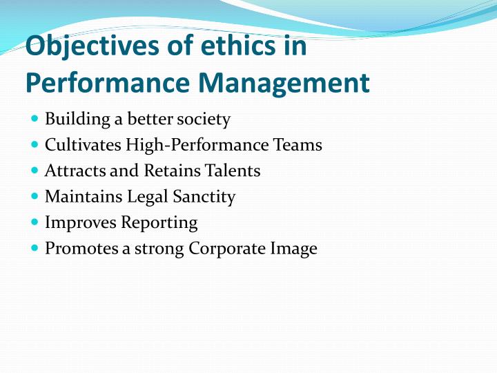 PPT - Ethics in Performance Management PowerPoint Presentation - ID:4468375