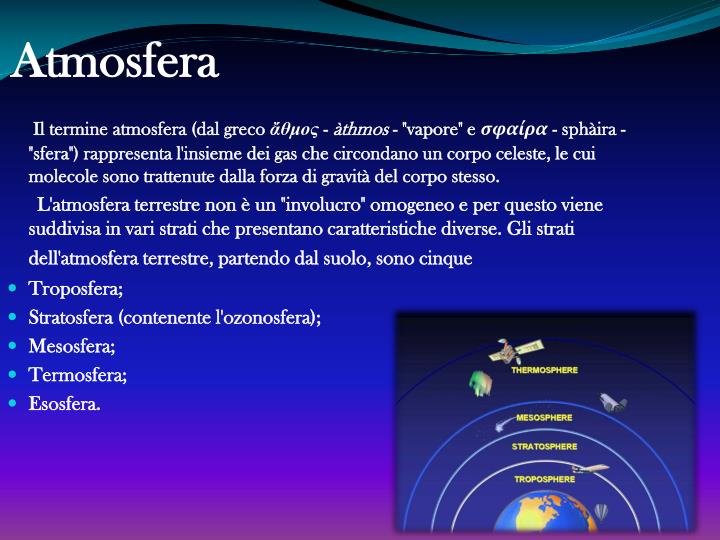 PPT - Atmosfera PowerPoint Presentation - ID:4469623