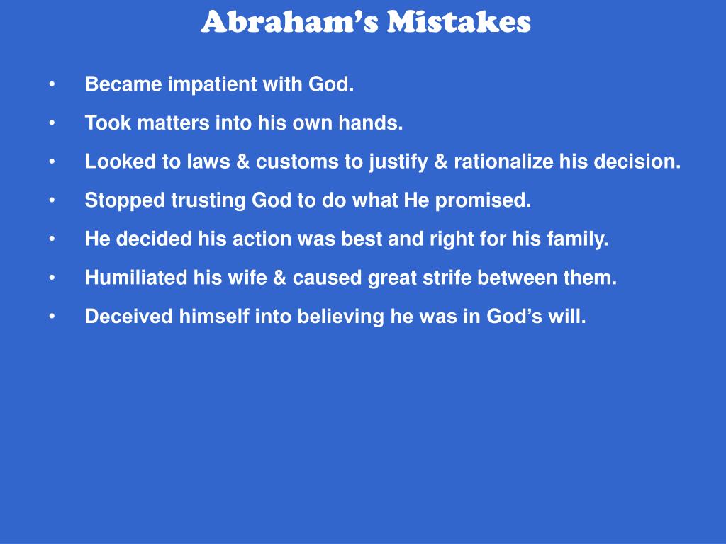 PPT - Abraham Father of the Faithful Friend of God PowerPoint ...