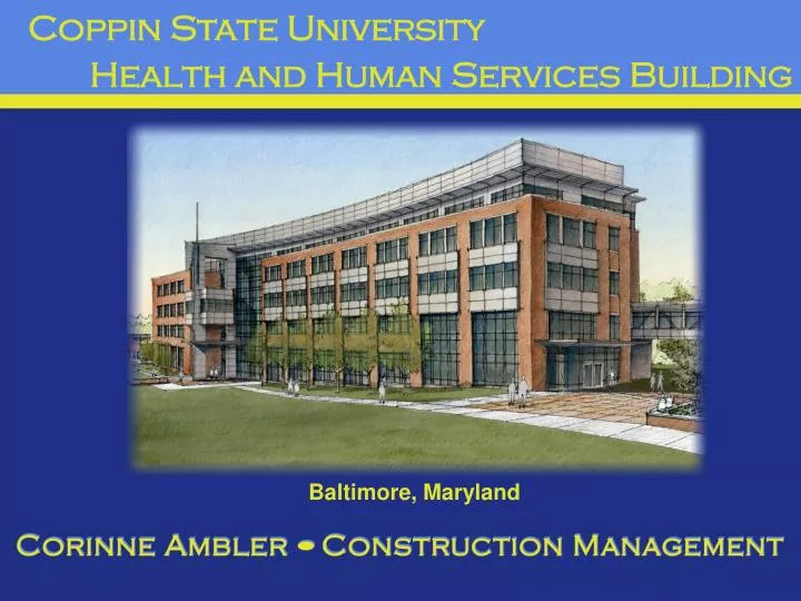 PPT - Coppin State University PowerPoint Presentation, free download ...