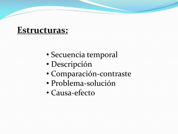 PPT - ESTRUCTURA DEL TEXTO EXPOSITIVO PowerPoint Presentation - ID:4471237
