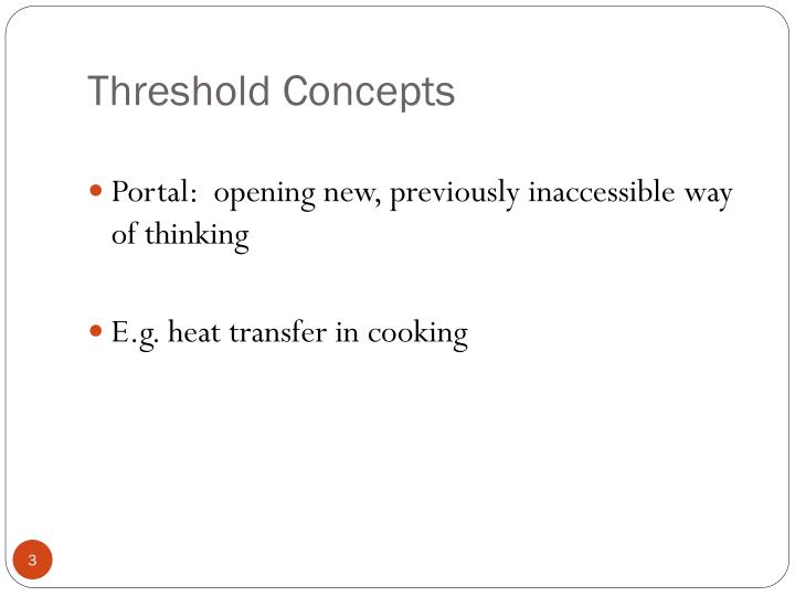 PPT - Threshold Concepts & Mathematics Task Design PowerPoint ...