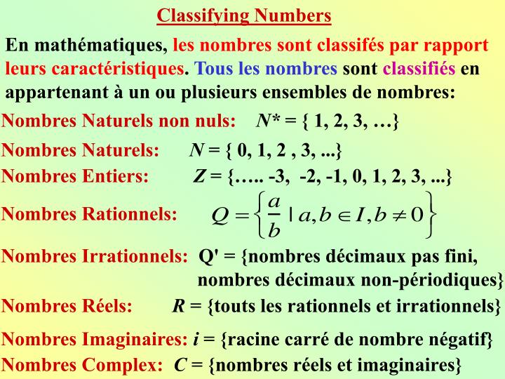 PPT - Système de nombre réel PowerPoint Presentation - ID:4472100