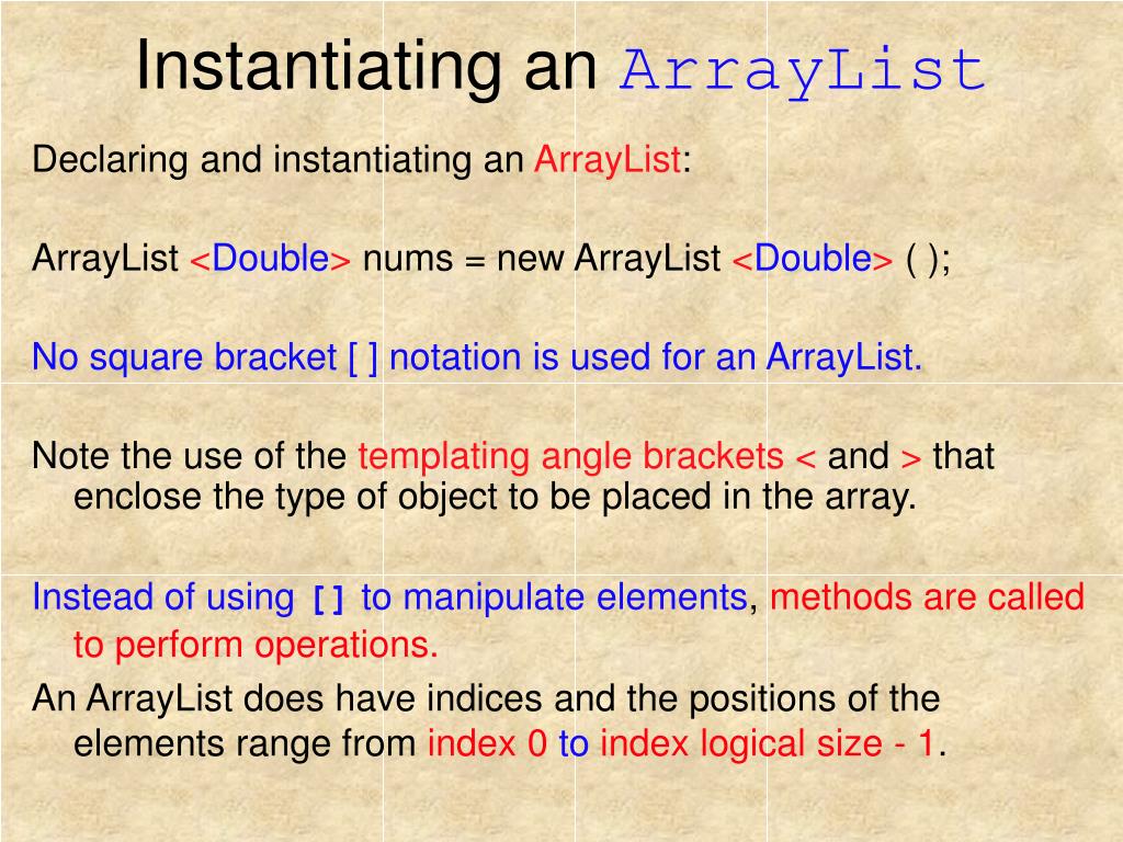 Cu Alte Cuvinte Mai Pu in Dec t Efectiv Java Instantiate Arraylist With 
