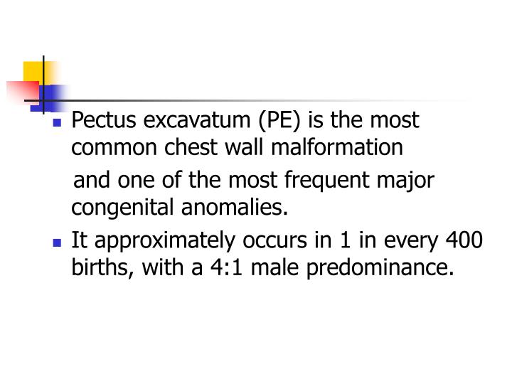 PPT - Pectus excavatum (PE) PowerPoint Presentation - ID:4473834