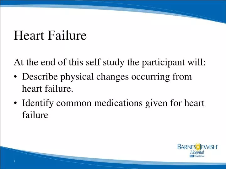 PPT - Heart Failure PowerPoint Presentation, free download - ID:4473930