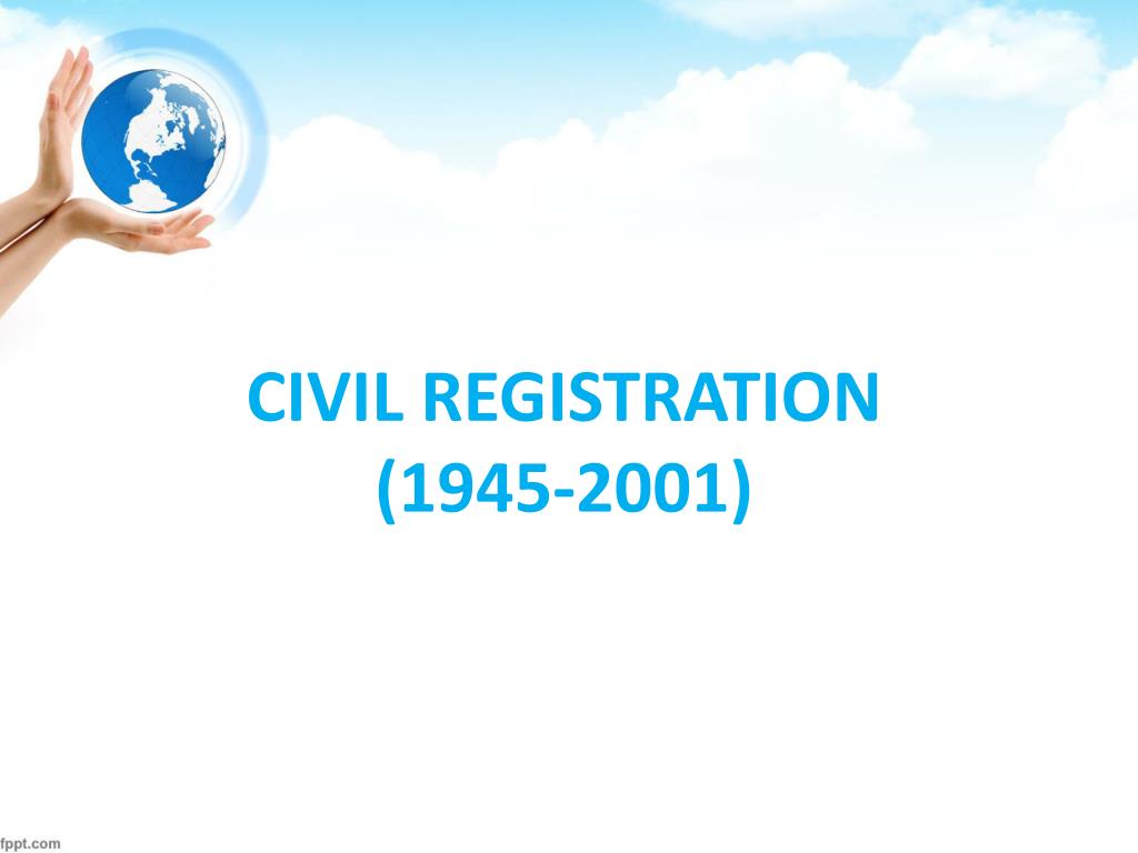 PPT - CIVIL REGISTRATION AND VITAL STATISTICS IN INDONESIA PowerPoint ...