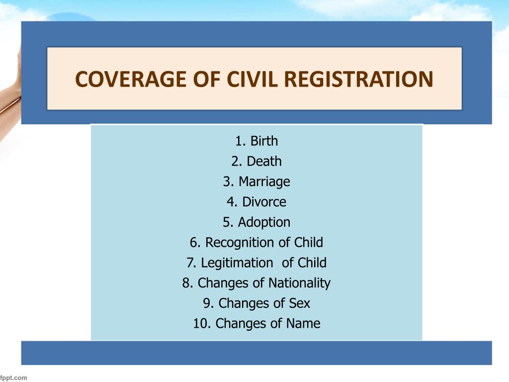 PPT - CIVIL REGISTRATION AND VITAL STATISTICS IN INDONESIA PowerPoint ...