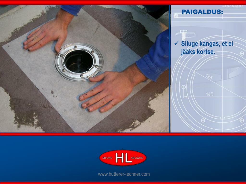PPT - Hüdroisolatsiooni paigalduskomplekt PowerPoint Presentation, free ...