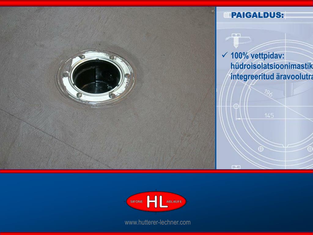 PPT - Hüdroisolatsiooni paigalduskomplekt PowerPoint Presentation, free ...