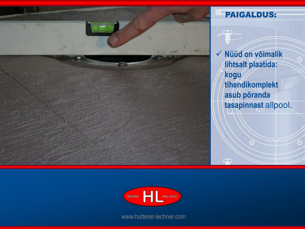 PPT - Hüdroisolatsiooni paigalduskomplekt PowerPoint Presentation, free ...