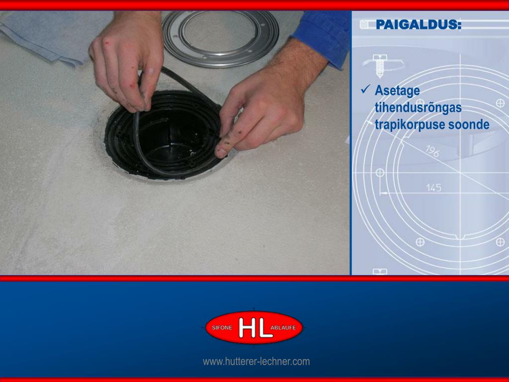 PPT - Hüdroisolatsiooni paigalduskomplekt PowerPoint Presentation, free ...