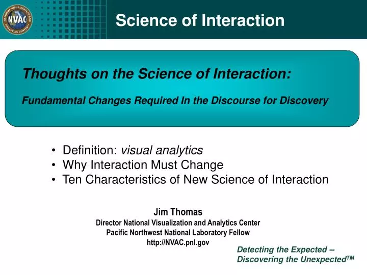 PPT - Science of Interaction PowerPoint Presentation, free download ...