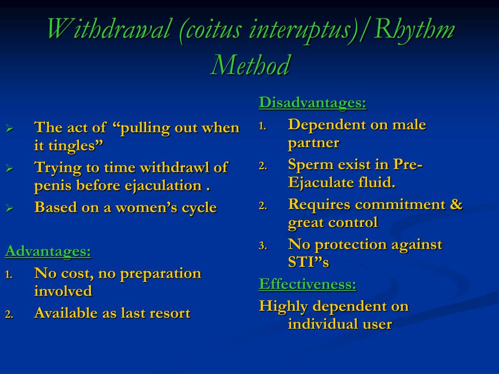Ppt Contraceptive Options Powerpoint Presentation Free Download Id