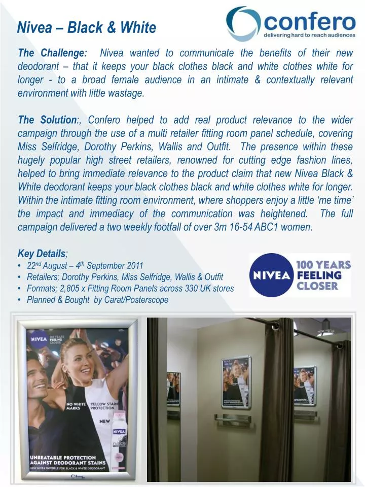 PPT - Nivea – Black & White PowerPoint Presentation, free download - ID ...