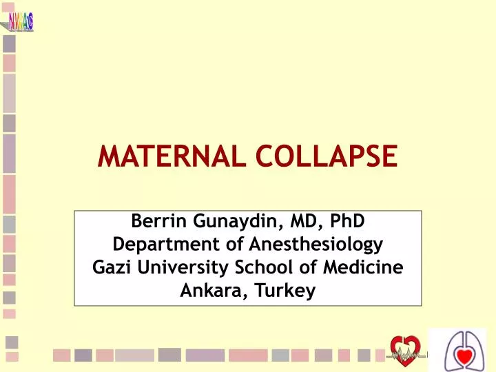 PPT - MATERNAL COLLAPSE PowerPoint Presentation, free download - ID:4475332