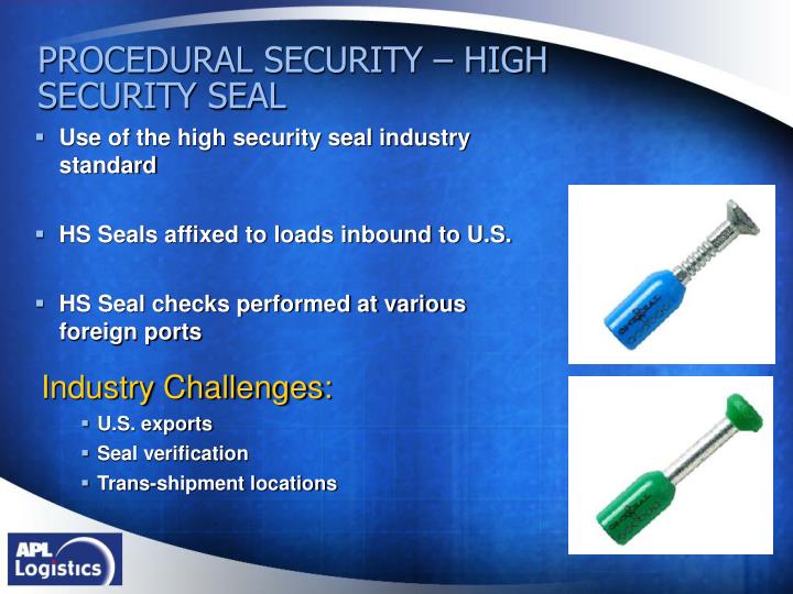 PPT - C-TPAT PowerPoint Presentation - ID:4475396