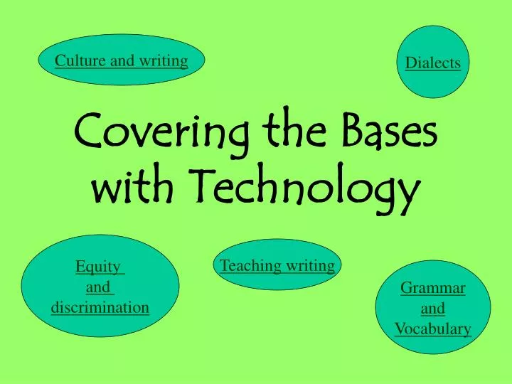 PPT - Covering the Bases with Technology PowerPoint Presentation, free ...