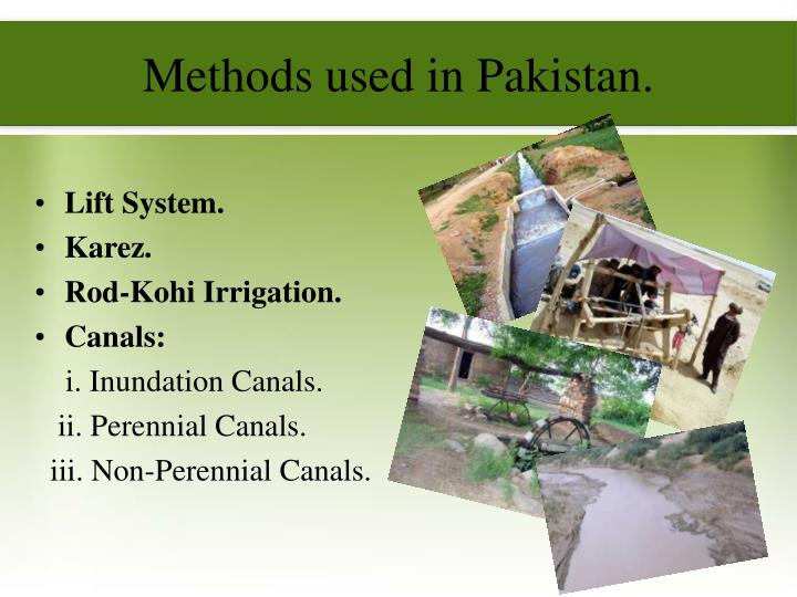 PPT - Irrigation Of Pakistan. PowerPoint Presentation - ID:4476107