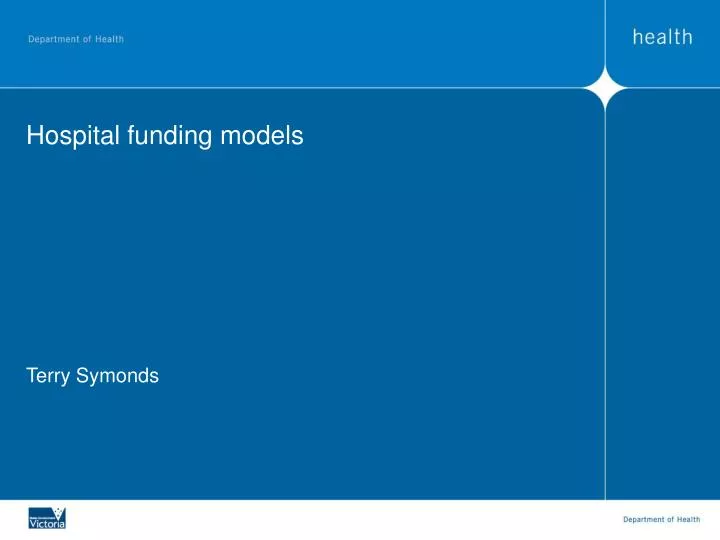 PPT - Hospital funding models PowerPoint Presentation, free download ...