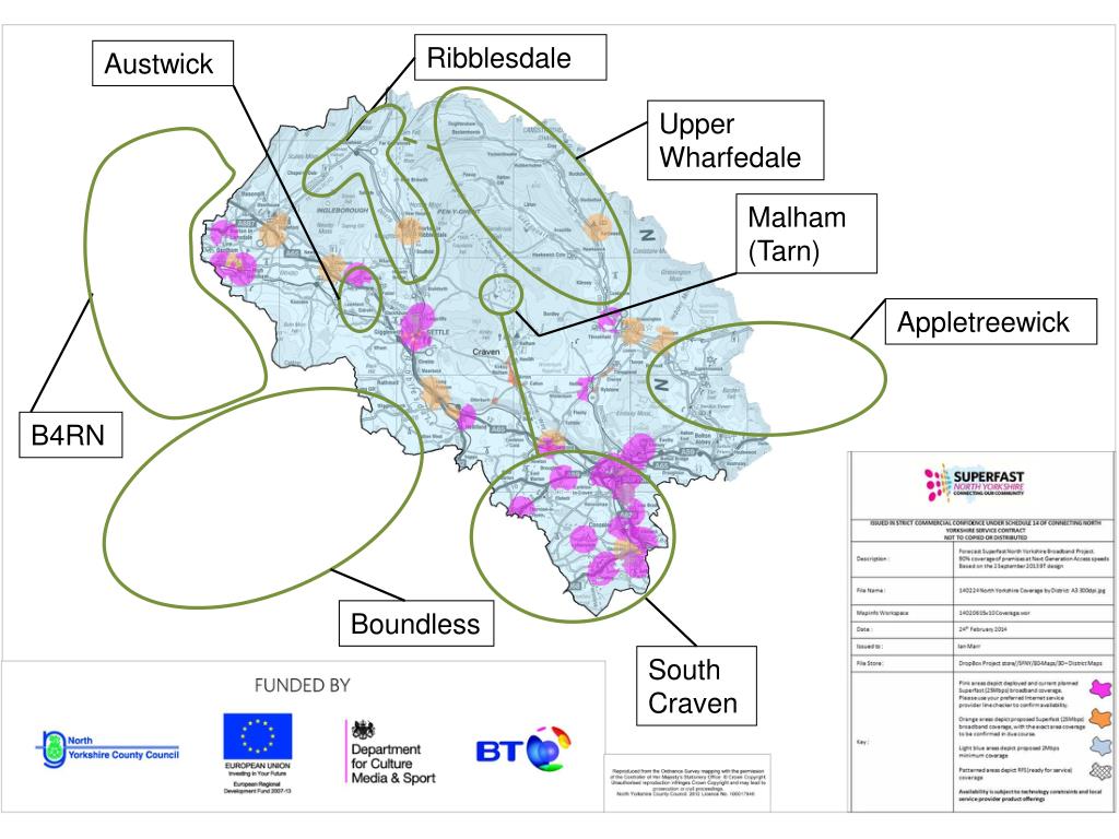 PPT - Postcodes served by Bolton Abbey telephone exchange PowerPoint ...