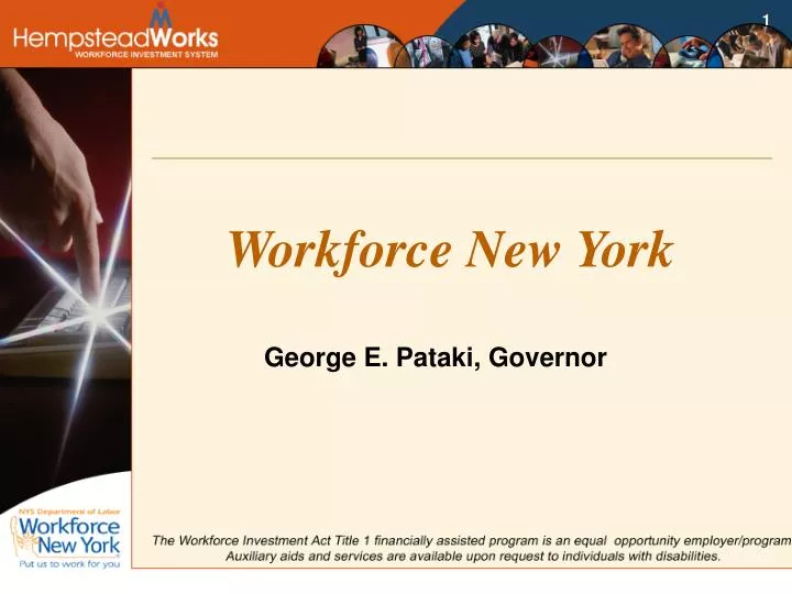 PPT - Workforce New York PowerPoint Presentation, free download - ID ...