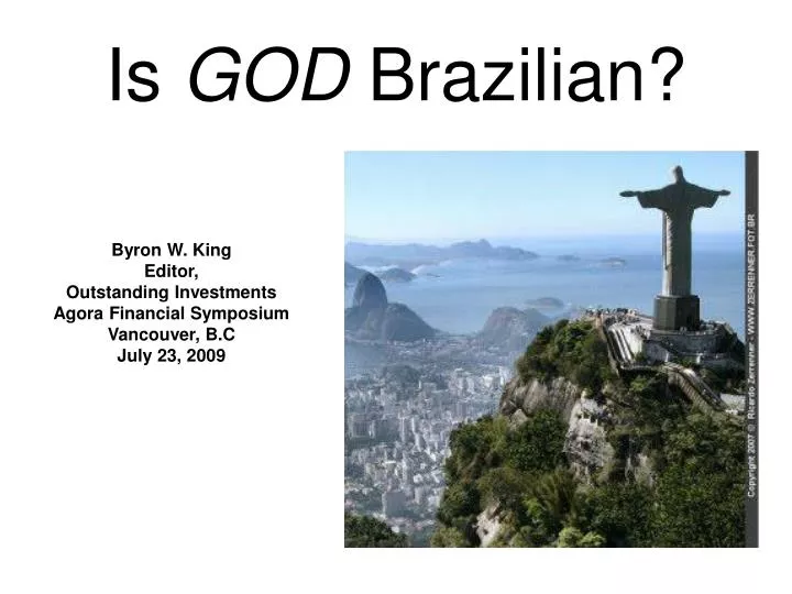 PPT - Is GOD Brazilian? PowerPoint Presentation, free download - ID:4478943