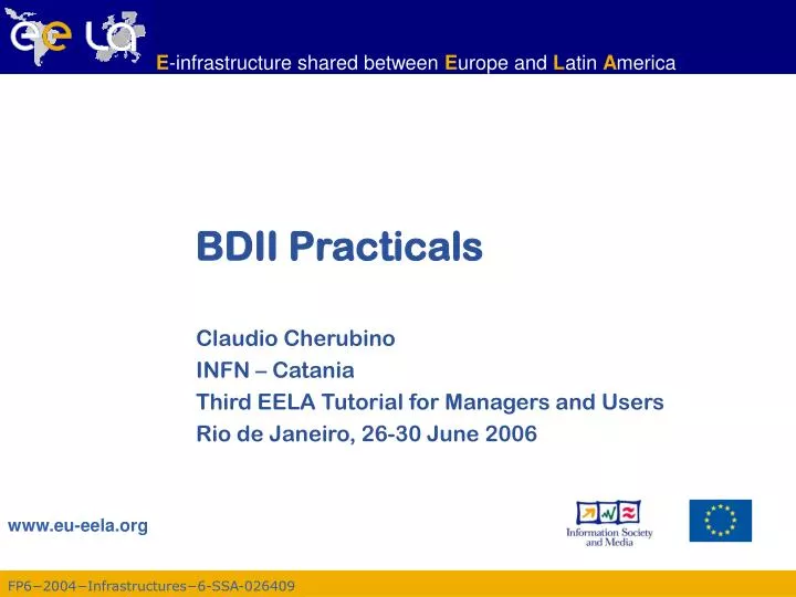 PPT - BDII Practicals PowerPoint Presentation, free download - ID:4479643