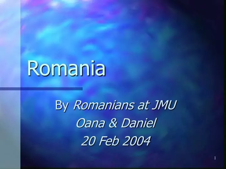 PPT - Romania PowerPoint Presentation, free download - ID:4480150